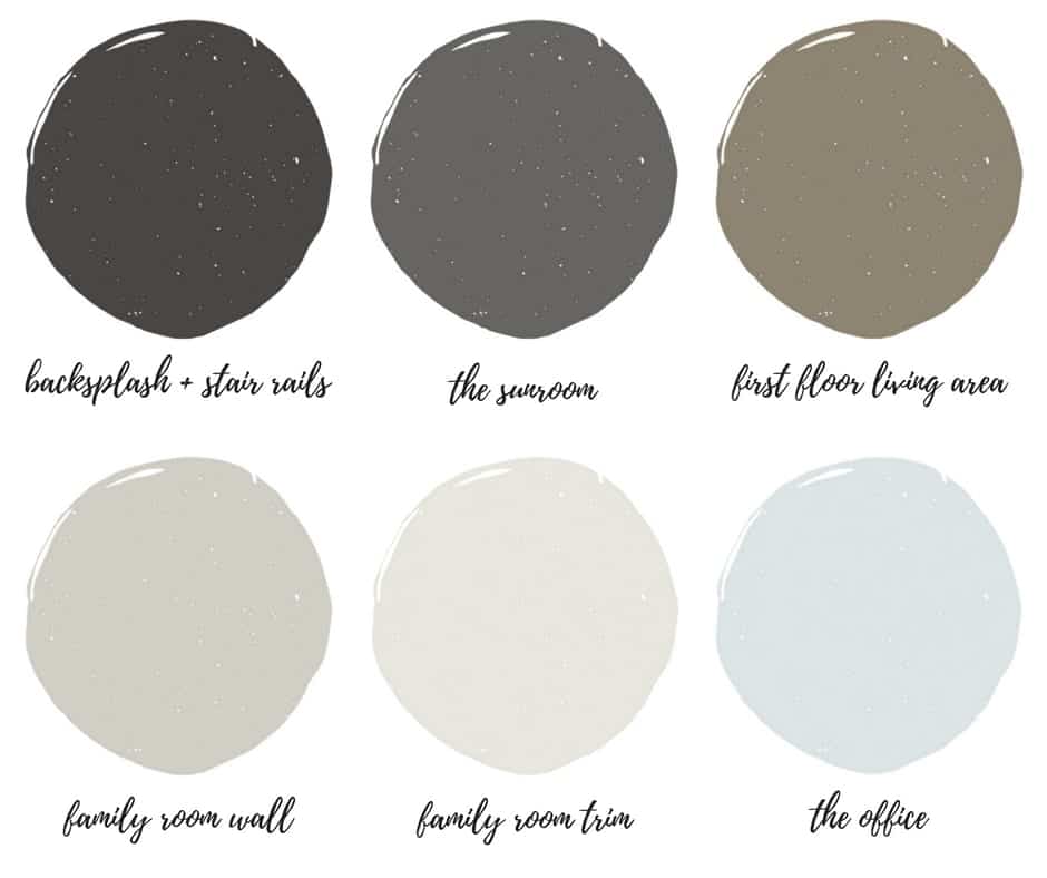 My Interior Paint Colors Snazzy Little Things