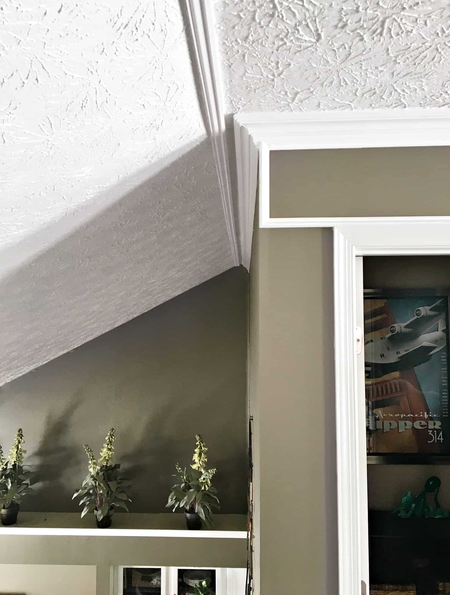 frieze molding techniques in foyer