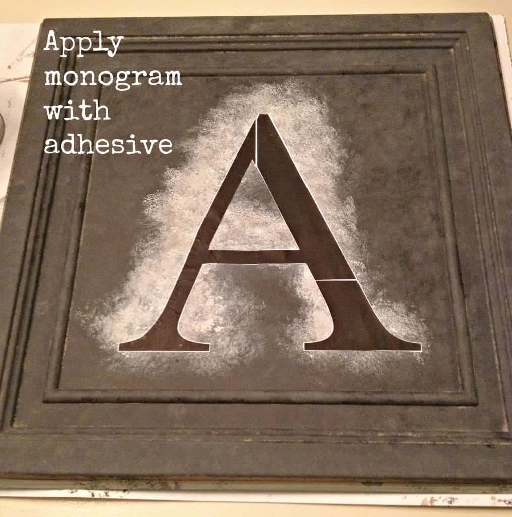 Ballard Designs DIY Monogram Art