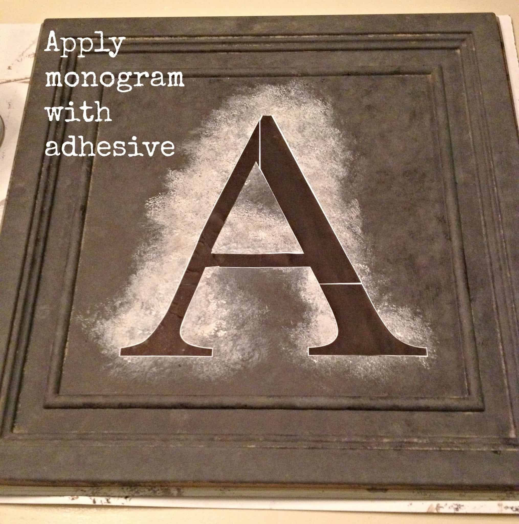 Ballard Designs DIY Monogram Art