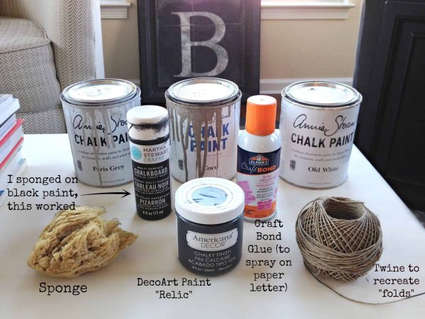 Ballard Designs DIY Monogram Art