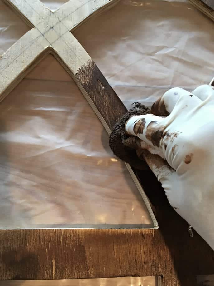 Cathedral Window Frame Pattern